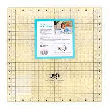 Quilters Select 12" x 12" Quilting Ruler - QS-RUL12X12 – Quilt Lizzy ...